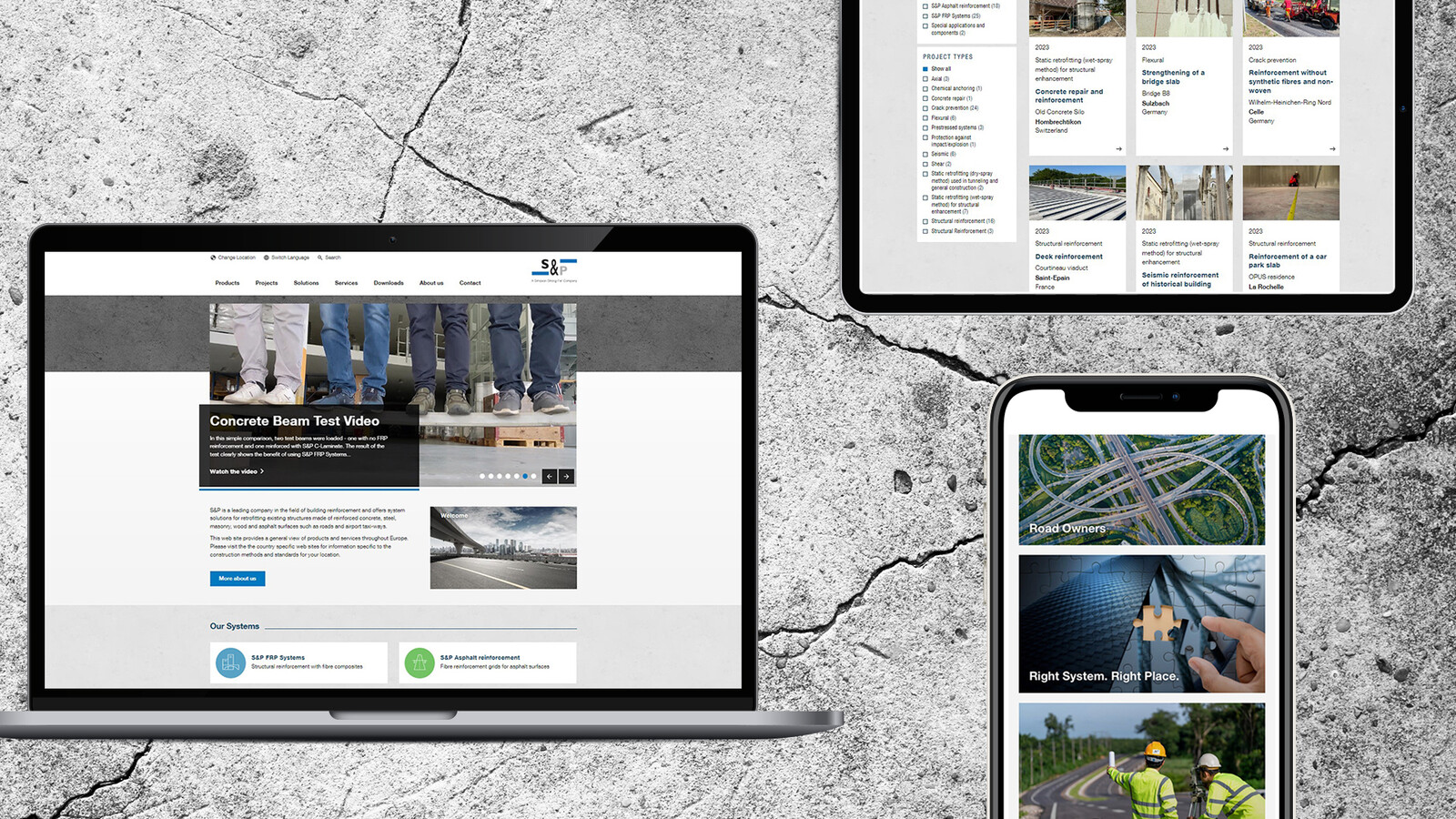 New website is live! | S&P Clever Reinforcement