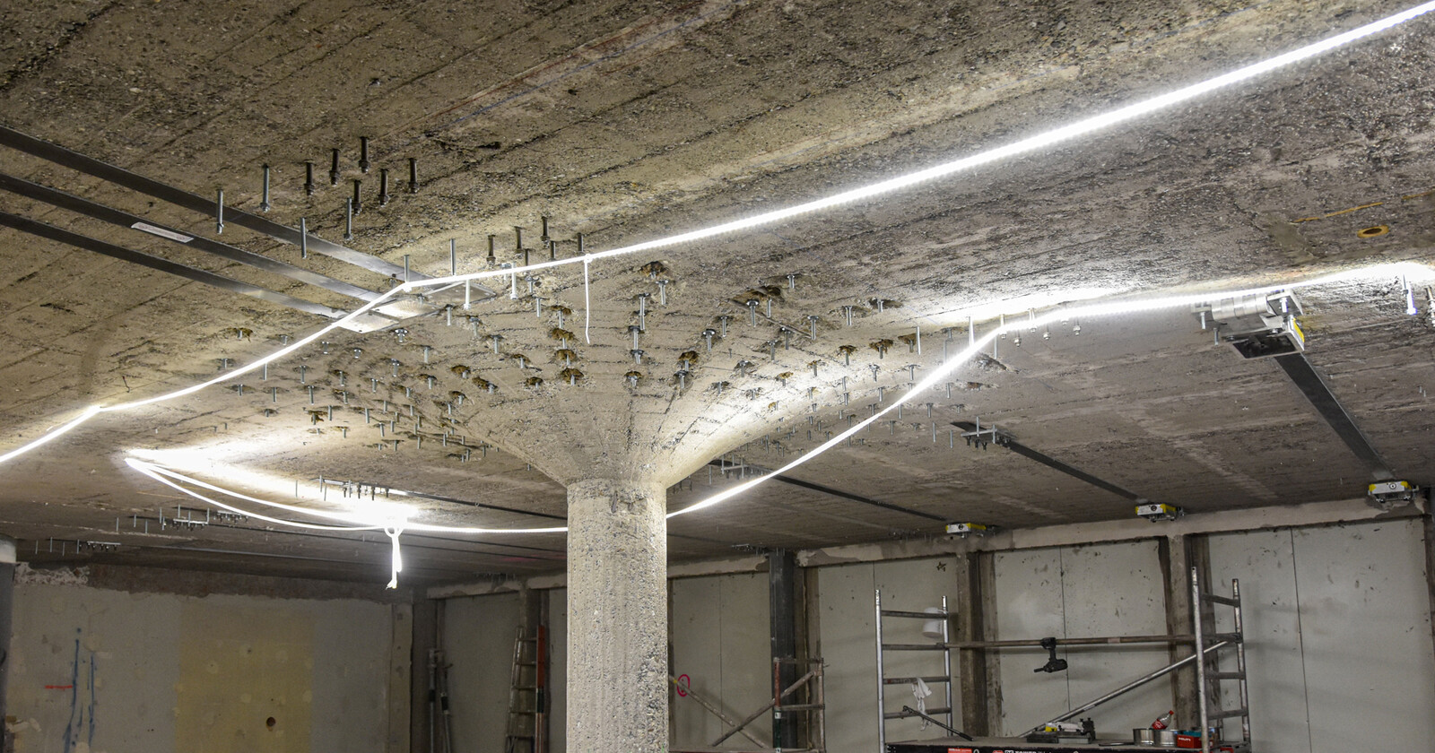 Project with pre-stressed FRP laminates | S&P Clever Reinforcement