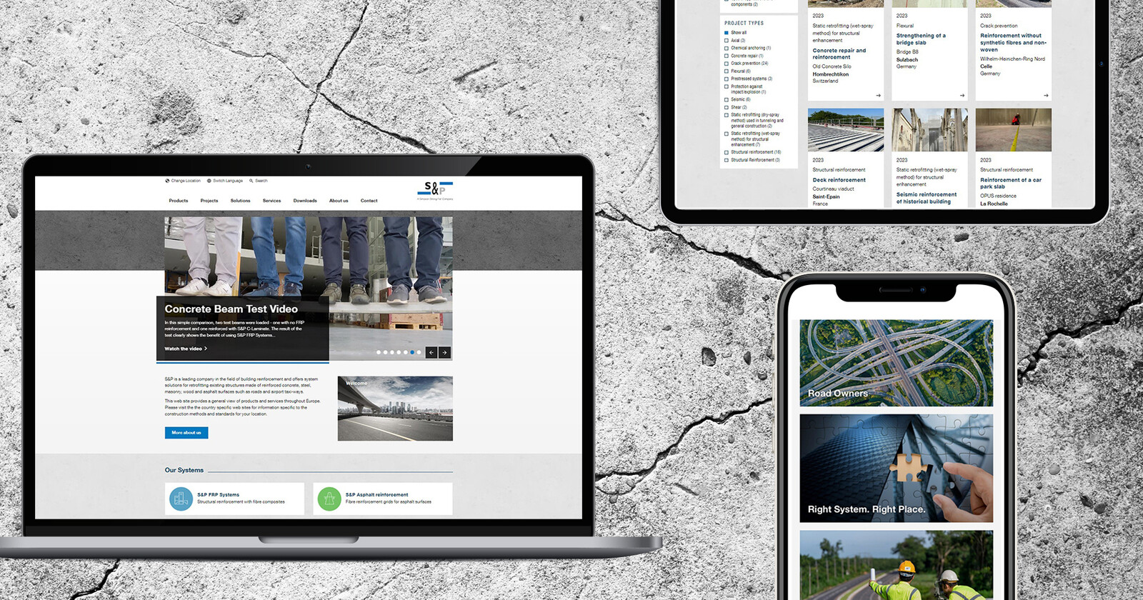 New website is live! | S&P Clever Reinforcement